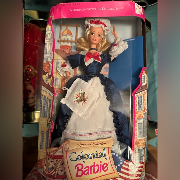 Barbie | Toys | Colonial Barbie New In Box Slight Damage To Box As ...